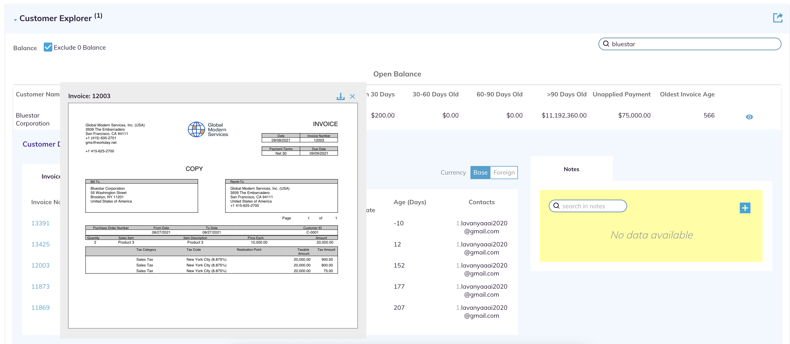 Retrieve Initial Open Invoice PDFs in Workday – Auditoria.ai