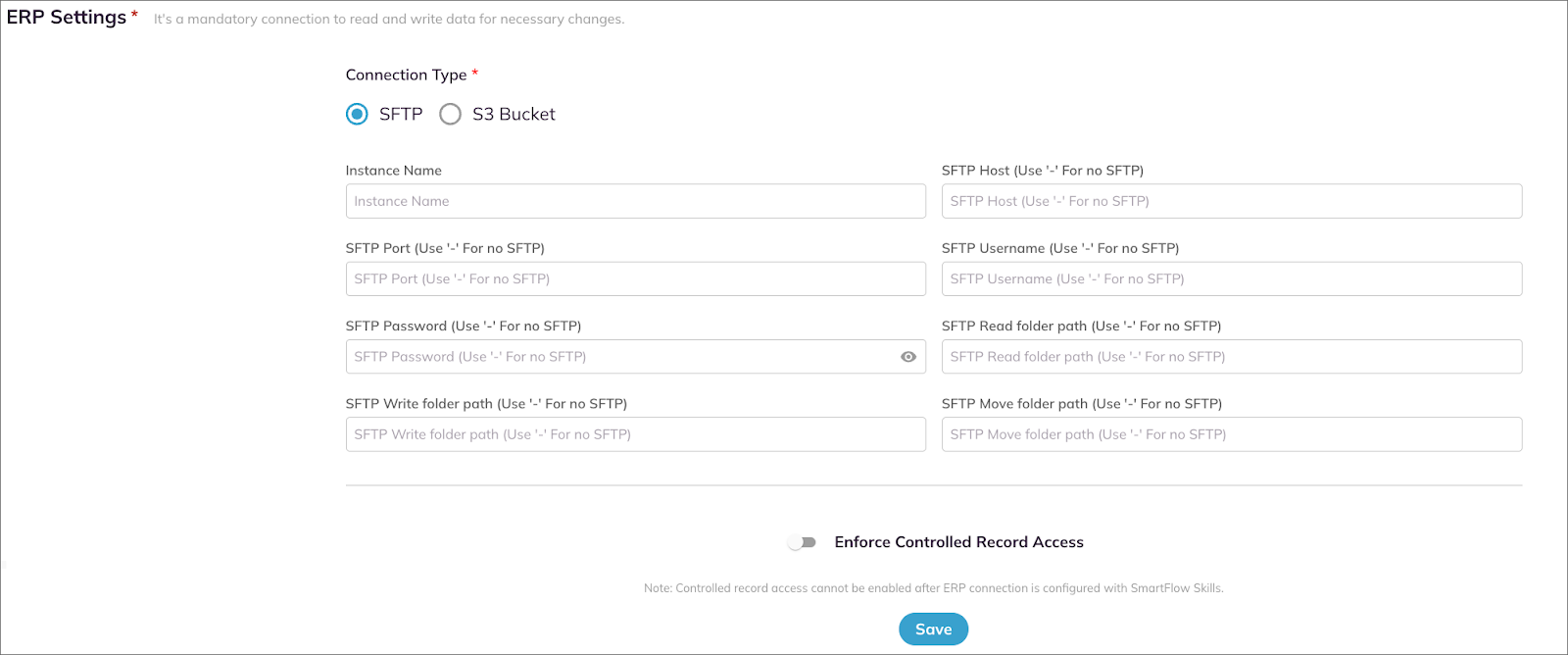Connection Setup: SFTP and S3 Bucket – Auditoria.ai