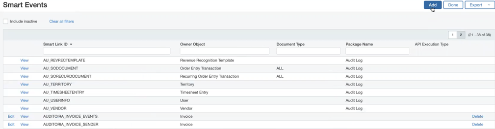 Enable Sage Intacct for the Attachment of Order Entry - Sales Invoices – Auditoria.ai