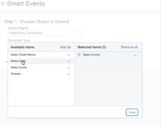 Enable Sage Intacct for the Attachment of Order Entry - Sales Invoices ...